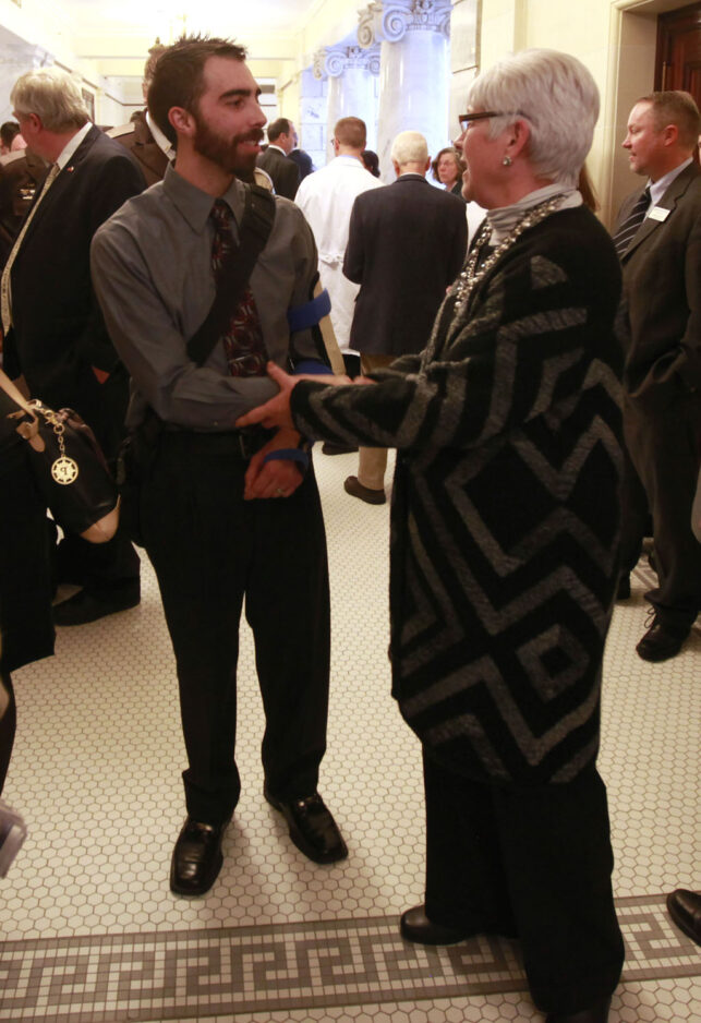 legislature honors Francom, wounded officers | News, Sports, Jobs ...